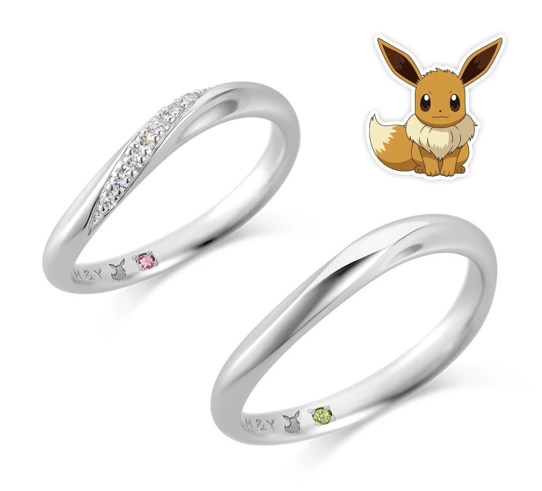 Pokémon unleashes customizable wedding & engagement rings, adding a ...
