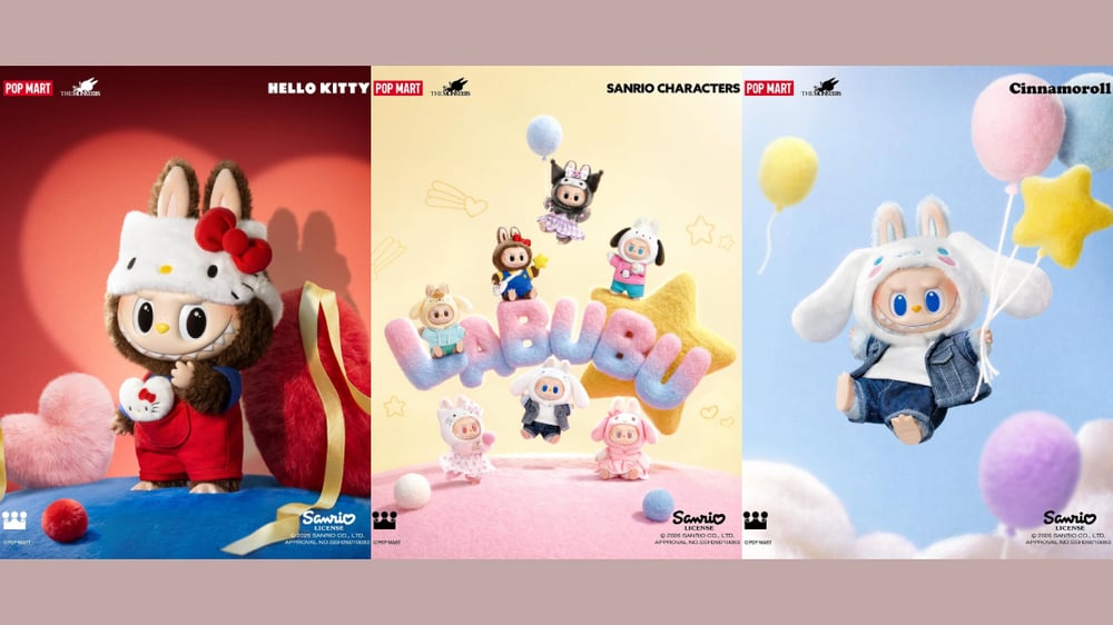 Pop Mart's Labubu gets a Sanrio glow-up with full look at Hello Kitty ...
