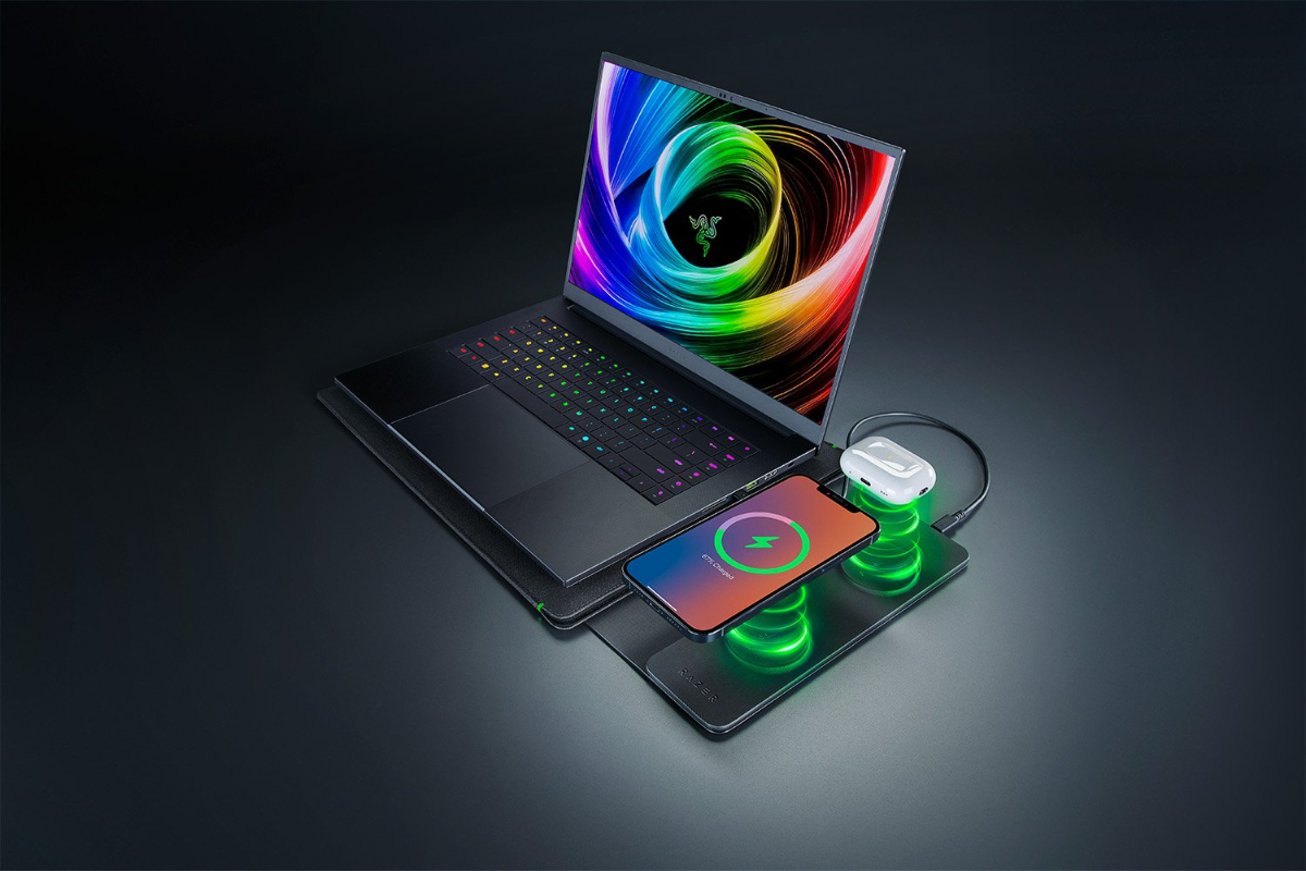 Razer launches a laptop sleeve that doubles as a wireless charger for ...