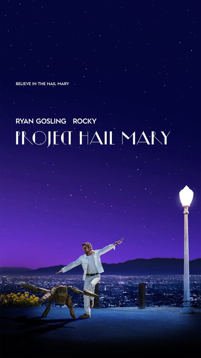 Ryan Gosling finally fixes his 'La La Land' poster hand with 'Project ...