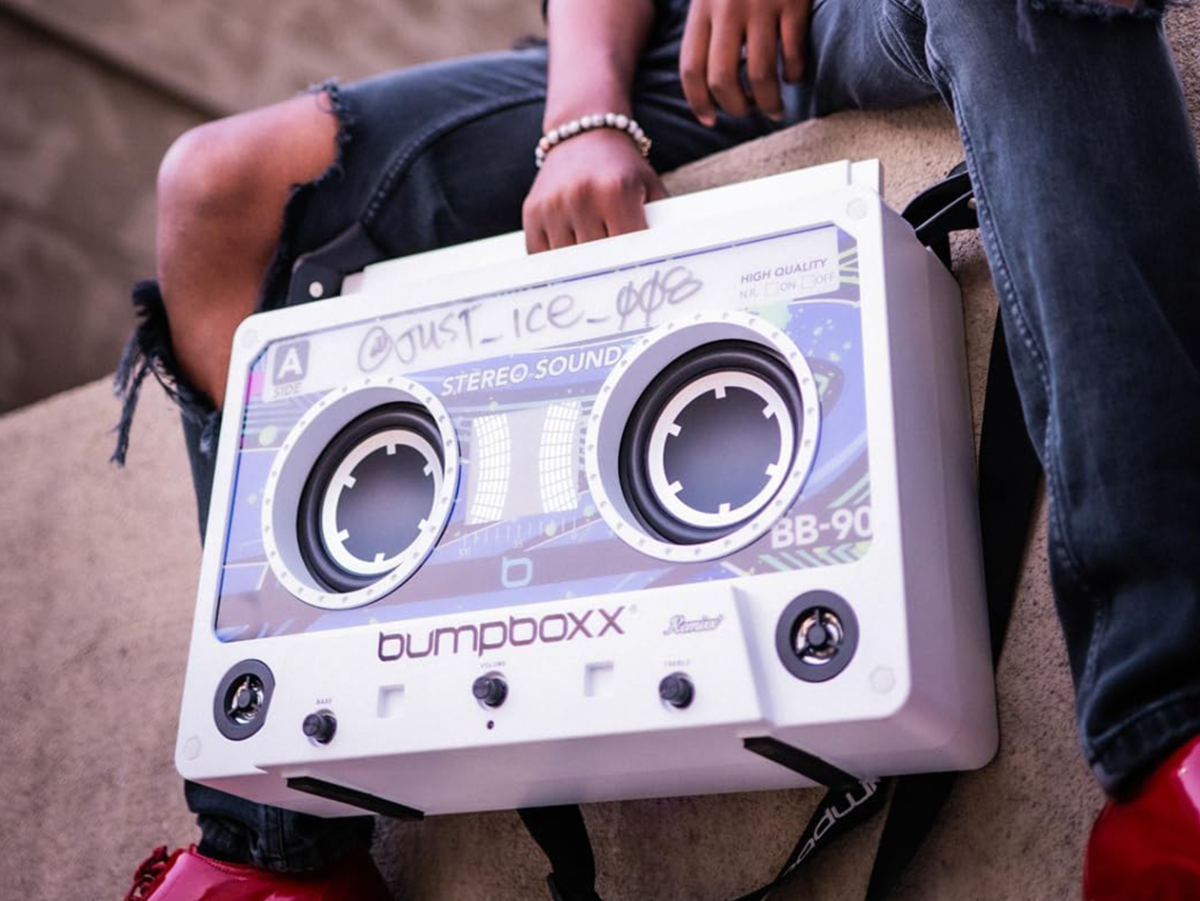 Retro boombox revives classic street style with modern sound - Gadgets ...
