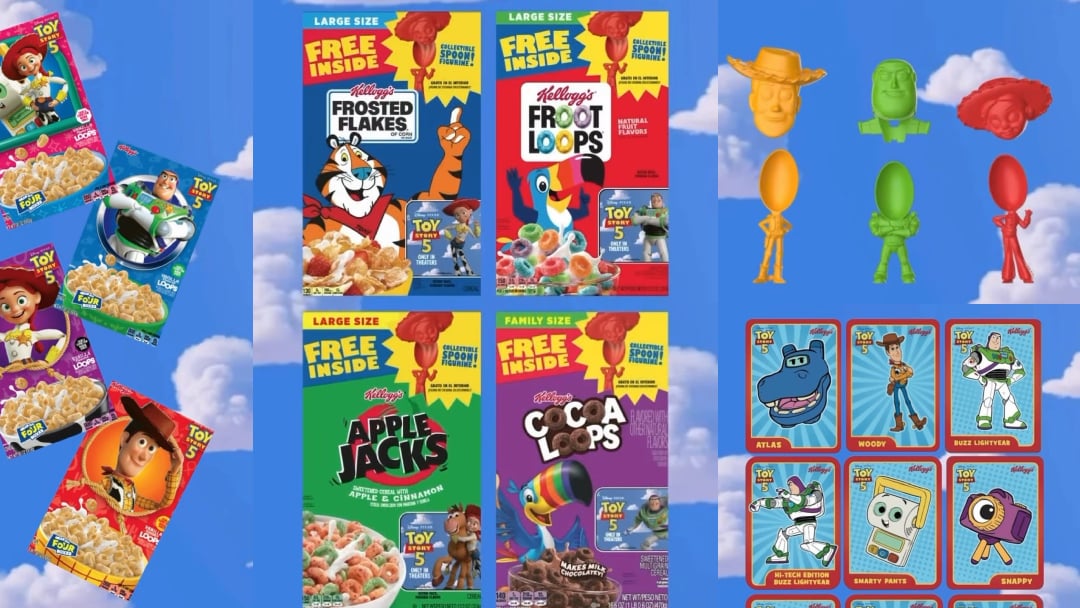 Kellogg's finally brings back toys in cereal boxes with Disney & Pixar ...