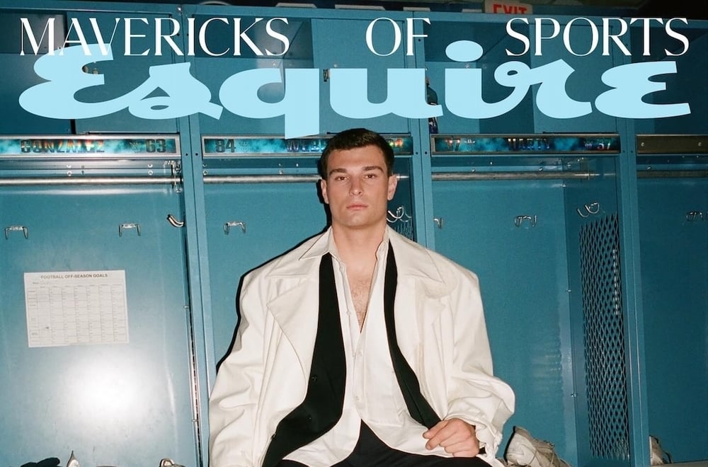 Esquire magazine cover leaves readers spaced out over its design ...