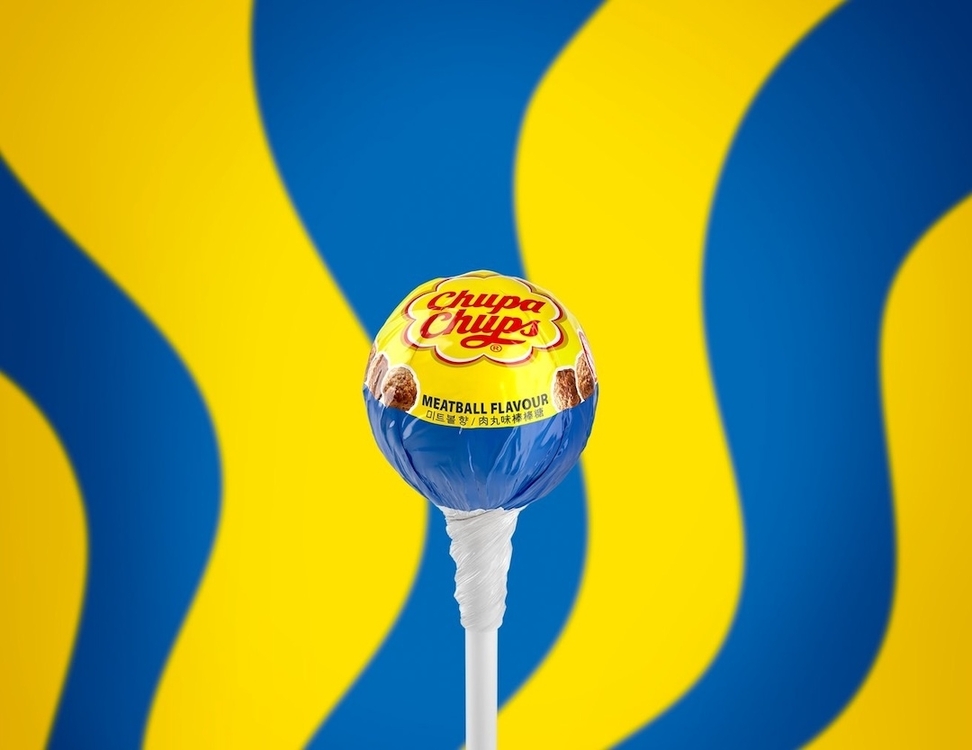 IKEA & Chupa Chups are serving meatball lollipops, rolling an initial ...