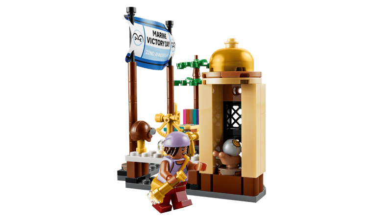 LEGO x One Piece launches 'Garp's Marine Battleship' into a high-seas ...