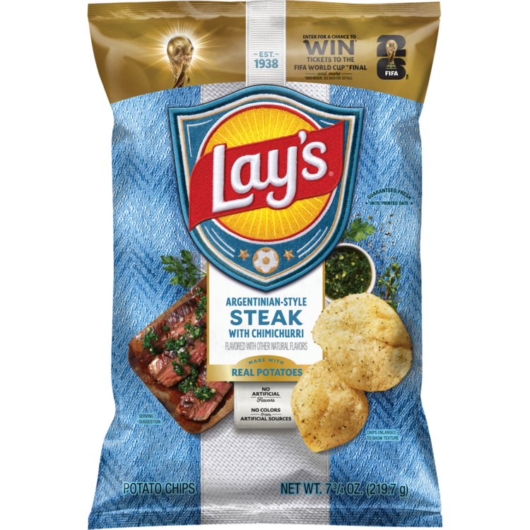 Lay's lines up 40 global potato chip flavors for World Cup season ...