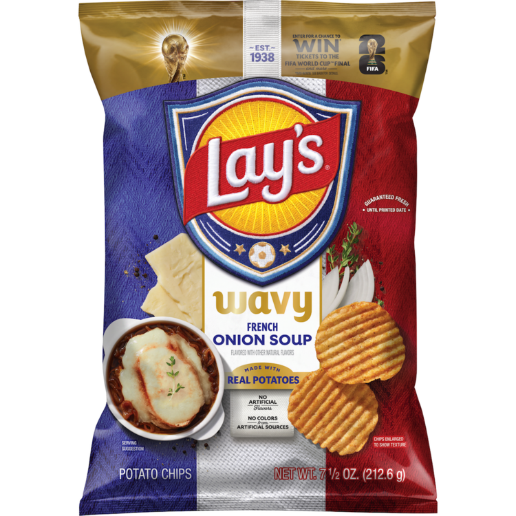 Lay's lines up 40 global potato chip flavors for World Cup season ...