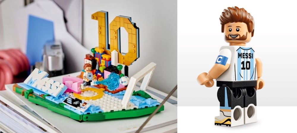 LEGO unites Lionel Messi, Cristiano Ronaldo, Kylian Mbappé and Vinícius ...