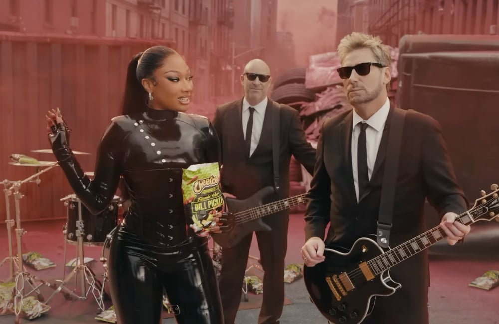 Cheetos brings back Flamin' Hot Dill Pickle with a chaotic Megan Thee ...
