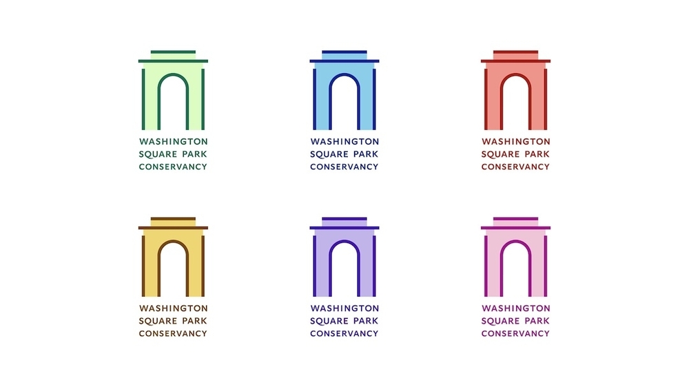 Pentagram gives Washington Square Park an identity framed by its arch ...