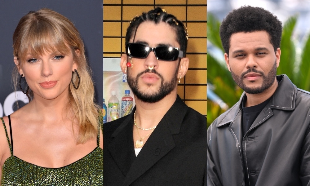 Taylor Swift, Bad Bunny, and The Weeknd top Spotify's definitive 20 ...