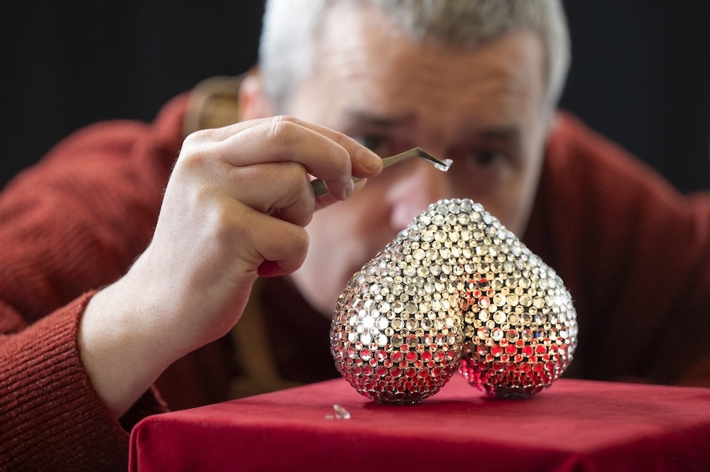 Gem-studded 'Crown Jewels' are a sparkling reminder to men to safeguard ...