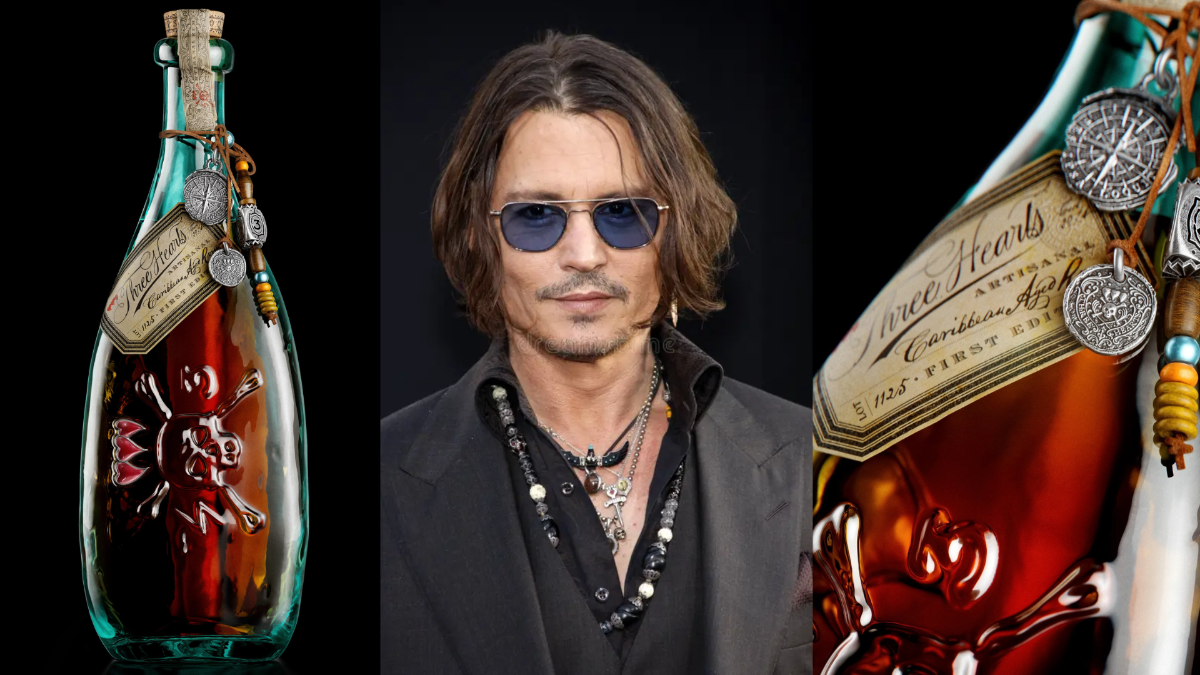 Johnny Depp turns his tattoos into art with the bespoke design of Three ...