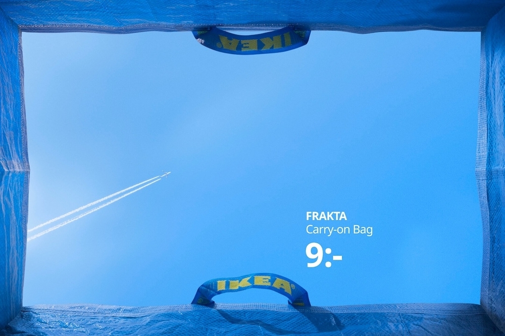 IKEA captures the world from the inside of its iconic FRAKTA bag - Ad ...