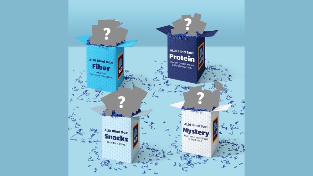 Aldi drops free, limited-time blind boxes filled with grocery staples ...