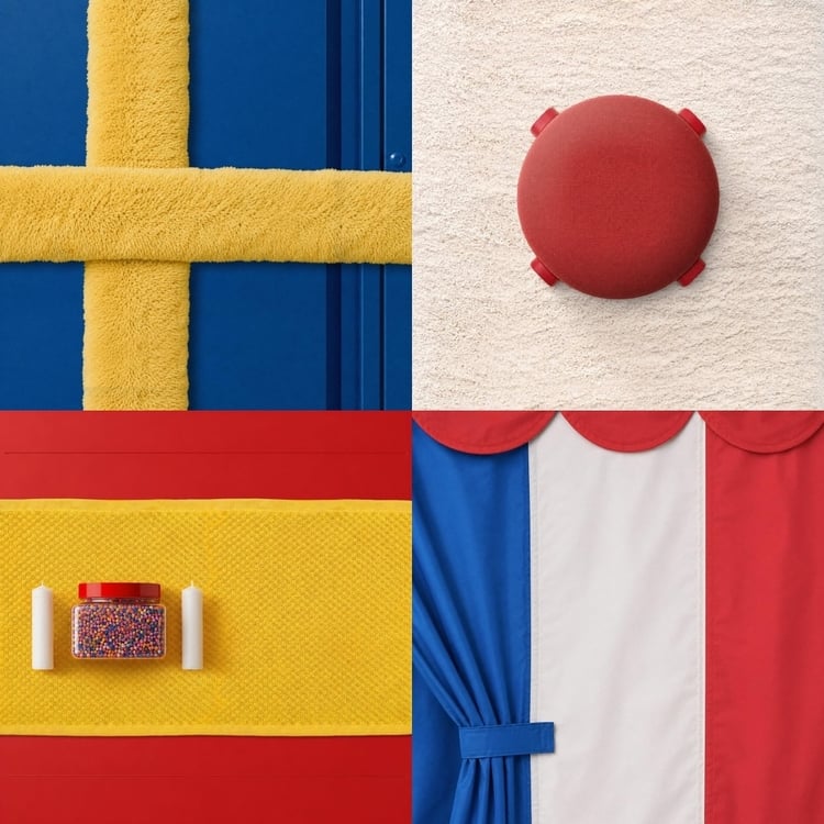 IKEA assembles flags using furniture to stack up on World Cup fever ...