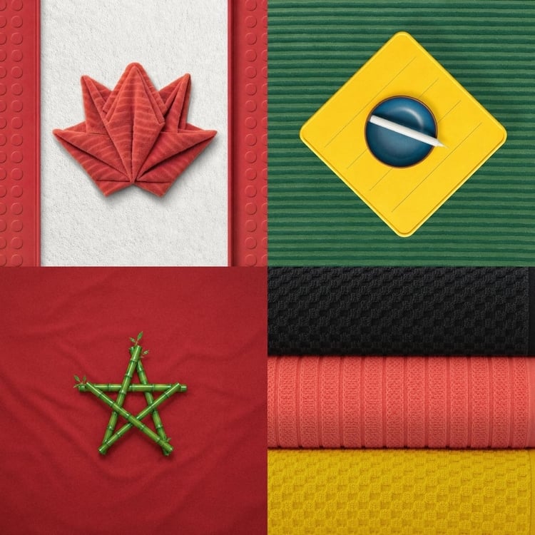 IKEA assembles flags using furniture to stack up on World Cup fever ...