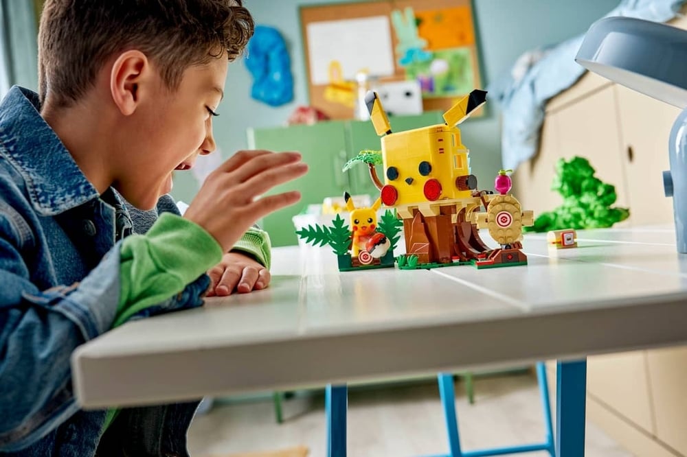 LEGO × Pokémon brings Pikachu to the SMART Play™ Training House for ...