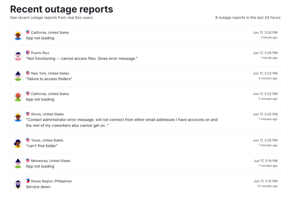 Is Box down? [June 17, 2025] - Box down? - DesignTAXI Community ...