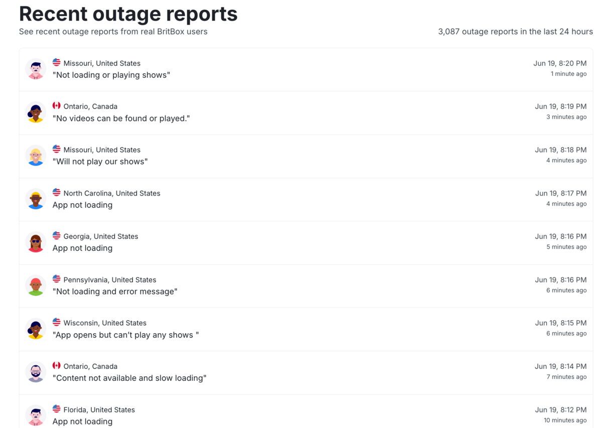 Is Britbox down? [June 19, 2026] - Britbox down? - DesignTAXI Community ...