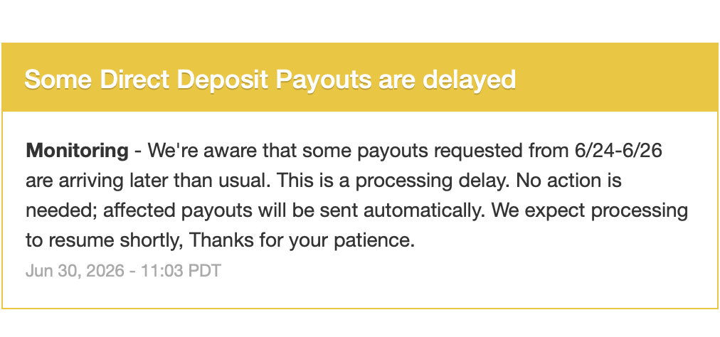 Is Mercari down? [June 30, 2026] - Mercari down? - DesignTAXI Community ...
