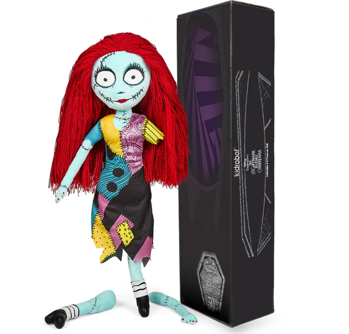 Kidrobot presents Jack Skellington and Sally as premium plush dolls in ...
