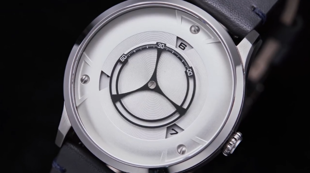 Chrono Tri‑Core mixes wandering hour timekeeping with mechanical ...