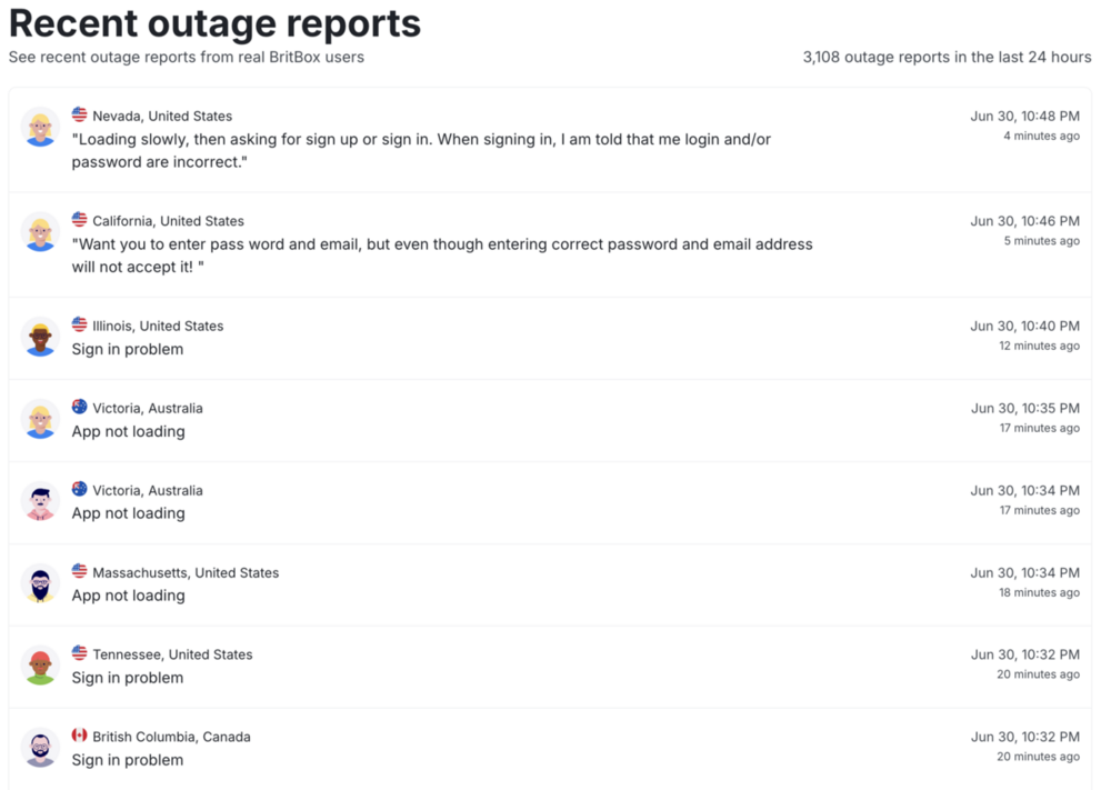 Is Britbox down? [June 30, 2026] - Britbox down? - DesignTAXI Community ...