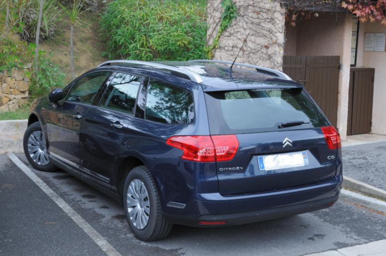 C5 II Tourer HDI 110 Confort Airdream, bleu bourrasque - Présentation ...
