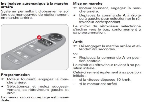 Inclinaison Automatique La Marche Arrire