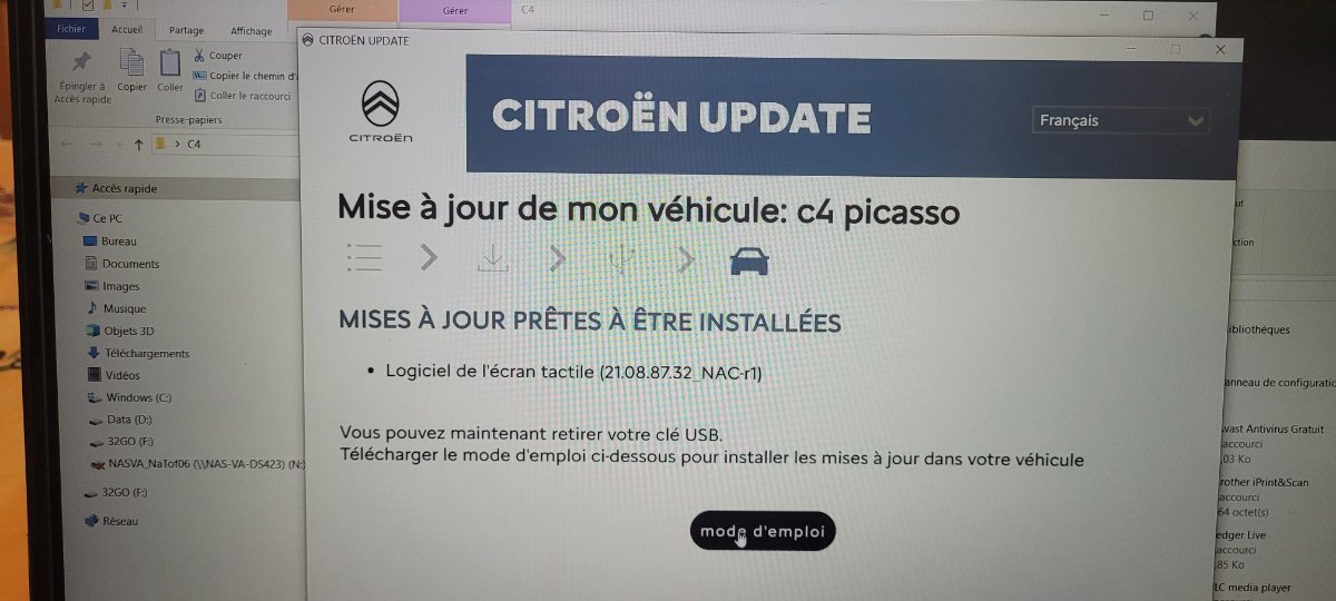 Citroen Update Installation Interrompue