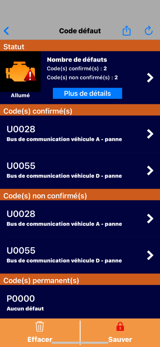 Code défaut U0028 & U0055 - Codes défauts - PLANÈTE-CITROËN