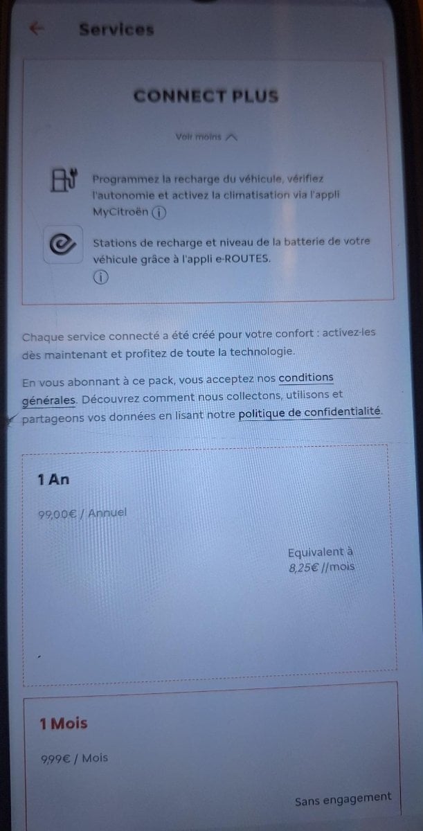 Payer pour voir la charge à distance - Ë-C3 / Ë-C3 AIRCROSS - PLANÈTE ...