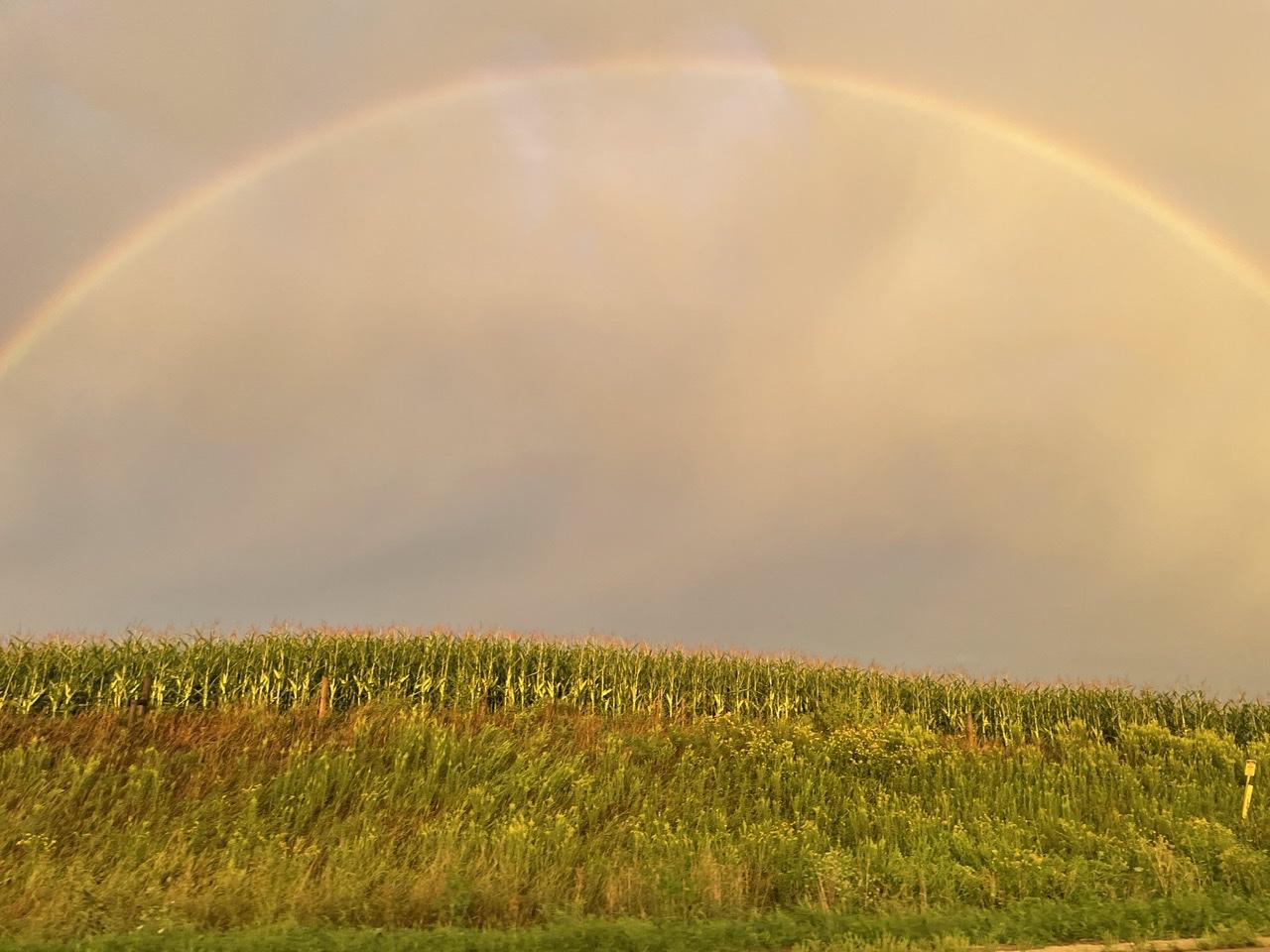 Iowa rainbow - Midwest Weather Report - Free Jinger