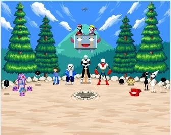 Mt. Ebott (Daytime) - Undertale Stages - AK1 MUGEN Community