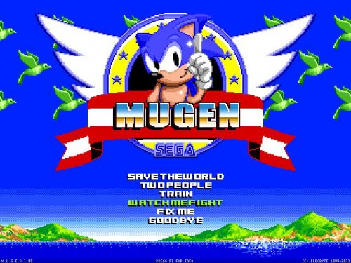 Ultimate Sonic Mugen - Full MUGEN Games - AK1 MUGEN Community