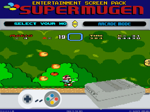 Super Mugen Screen Pack 1.1 & 1.0 - Screenpacks - AK1 MUGEN Community