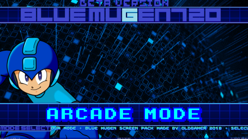 Blue mugen reborn and 720p 1.0 & 1.1 - Screenpacks - AK1 MUGEN Community
