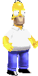3D Homer - The Simpsons - AK1 MUGEN Community