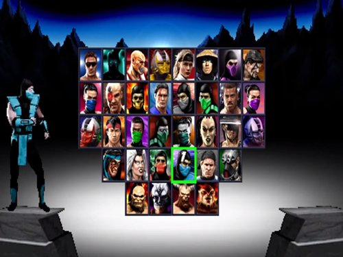 Mortal Kombat Trilogy Character Select