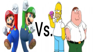 Mario Bros vs Homero & Peter(video) - Mugen Battles - AK1 MUGEN Community