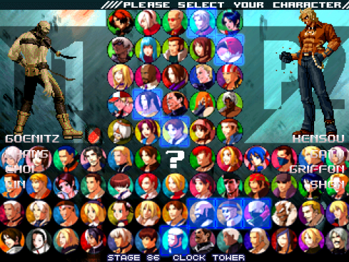 KOF MugenRC6 [open version] [rare mugen] - Full MUGEN Games - AK1 MUGEN ...