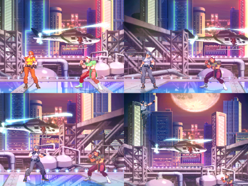 Neon Night Lights - Capcom Stages - AK1 MUGEN Community