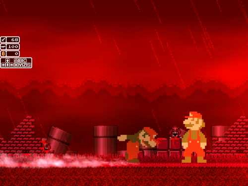 Mario.exe Stage - Super Mario Stages - AK1 MUGEN Community