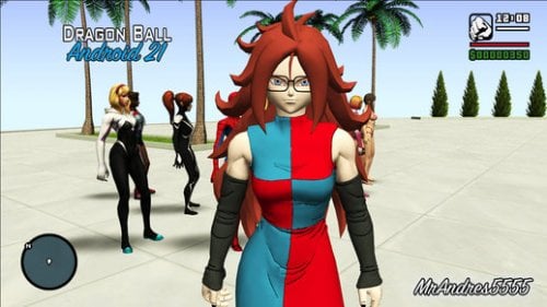 Android 21 from Dragon Ball FighterZ - Grand Theft Auto Mods - AK1 ...