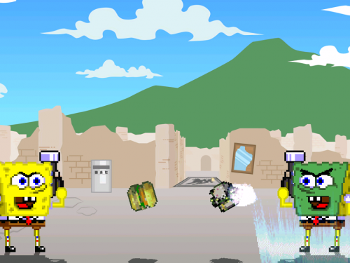 Abrasive Spongebob - Spongebob Squarepants - AK1 MUGEN Community