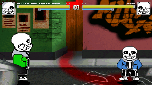 better and epicer sans - Meme/Internet related characters - AK1 MUGEN ...