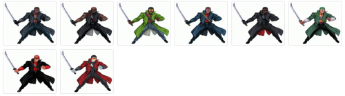 Blade PALETTES - Palettes - AK1 MUGEN Community