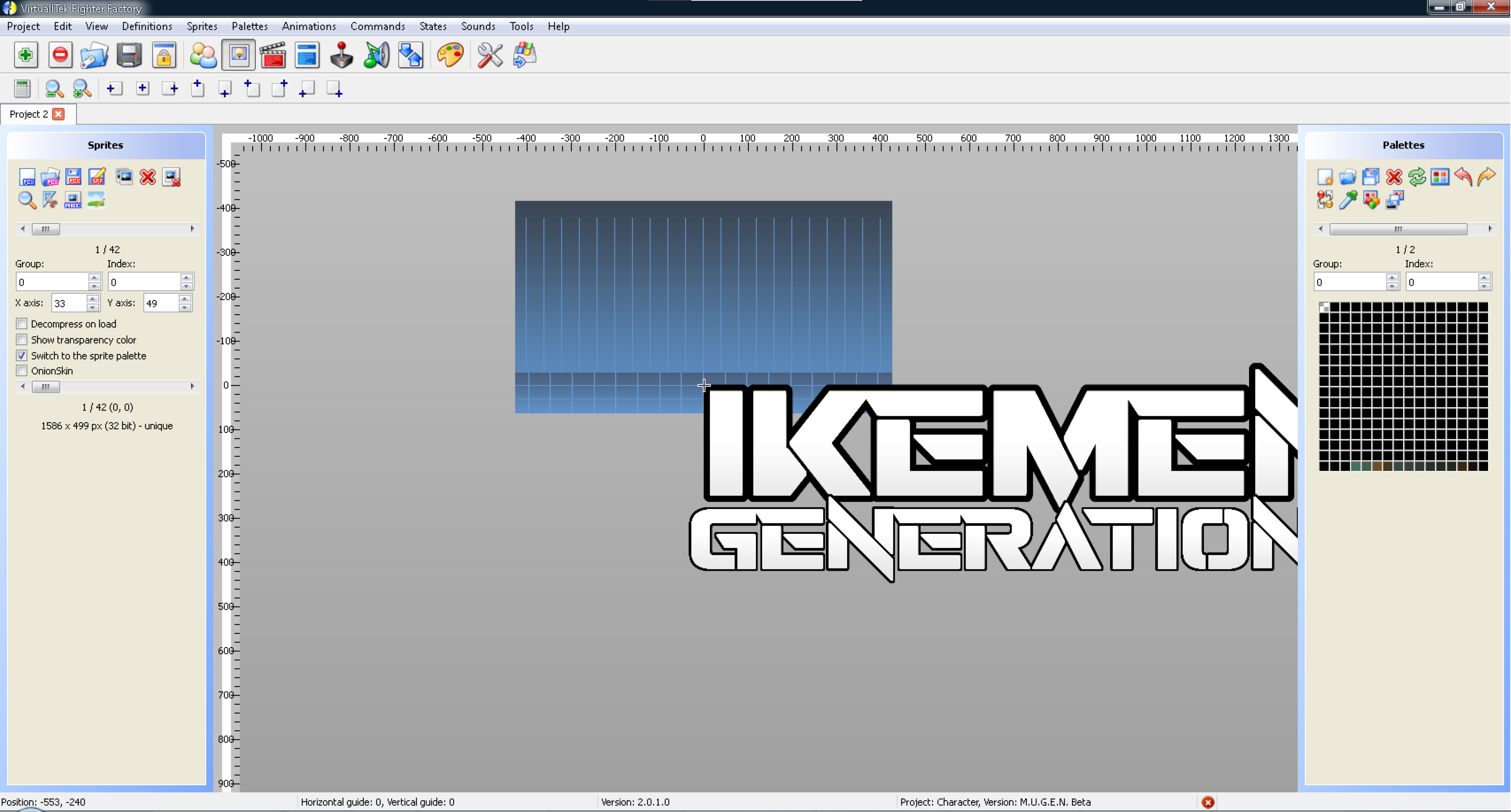 IKEMEN Generations HD Screenpack by OroCrimson (IKEMEN Go 0.99 ...