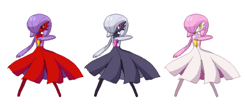 Gardevoir Custom color palettes - Palettes - AK1 MUGEN Community
